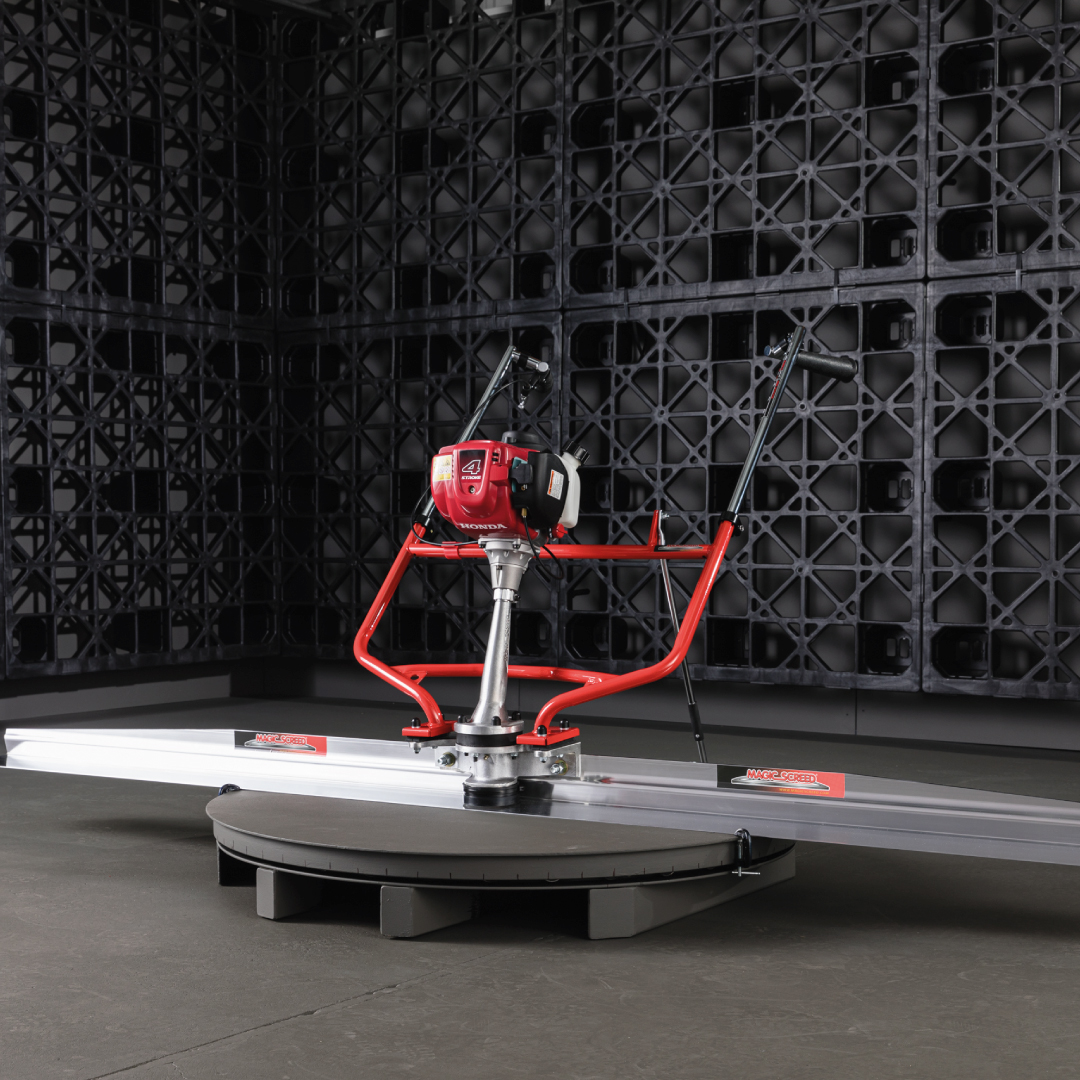 Magic Screed - Vibrating Screed - Geroquip Inc
