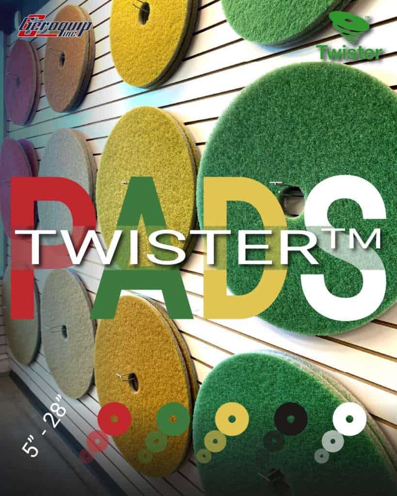 HTC - TWISTERTM - Diamond pads - Geroquip Inc