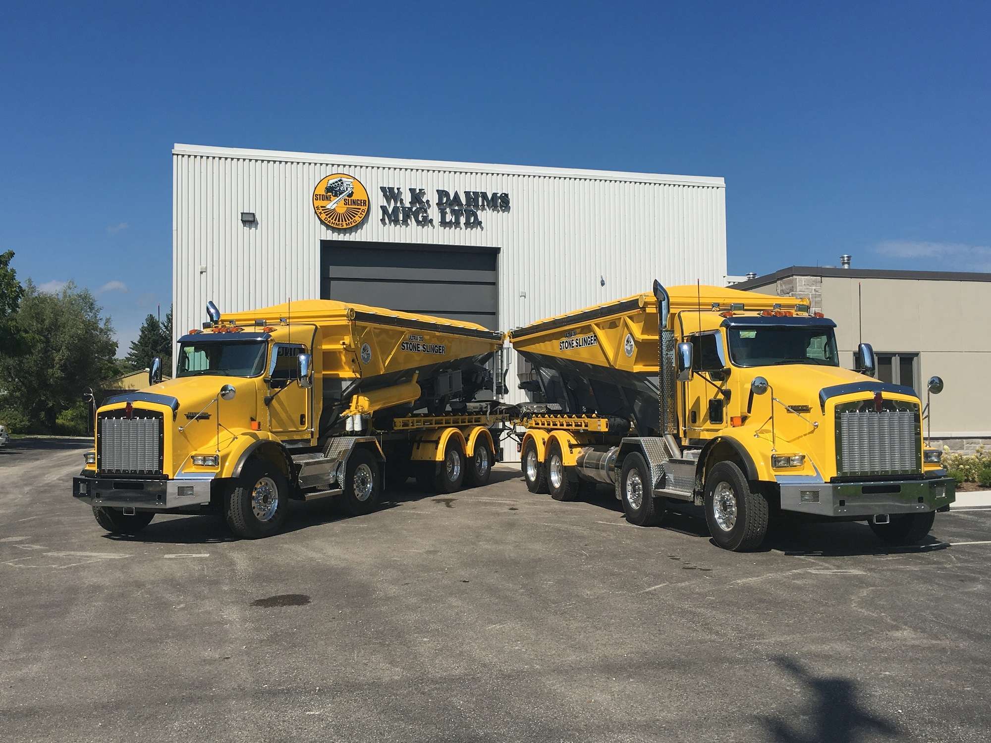 An acquisition of two new Stone Slinger - Geroquip Inc