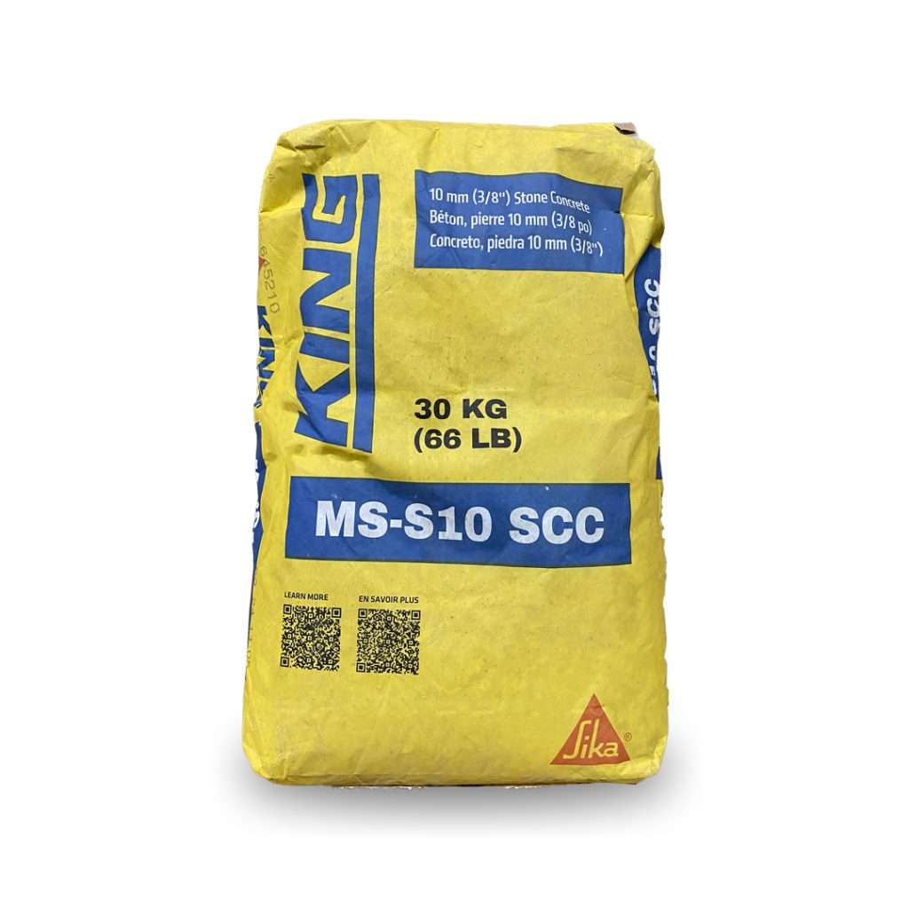 KING MS-S10 SCC - Concrete repair material - Geroquip Inc