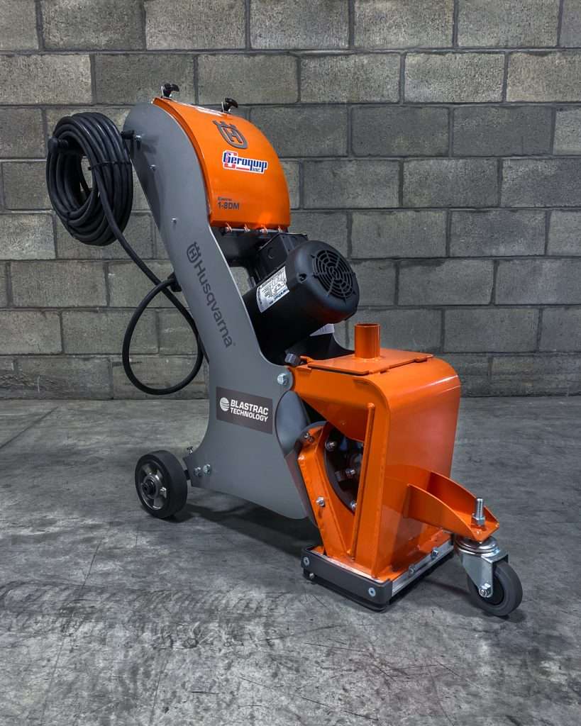 Husqvarna Blastrac 1-8DM - Shot blasting machine - Geroquip Inc