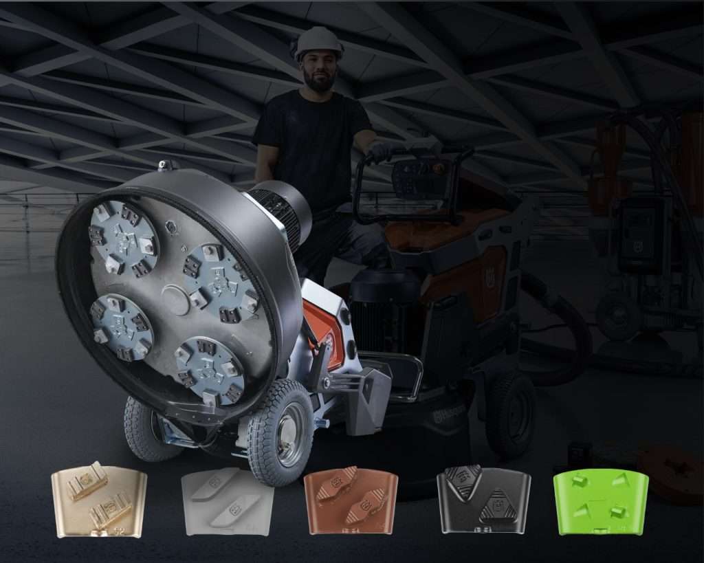 Husqvarna - EZ diamond tools system - Geroquip Inc